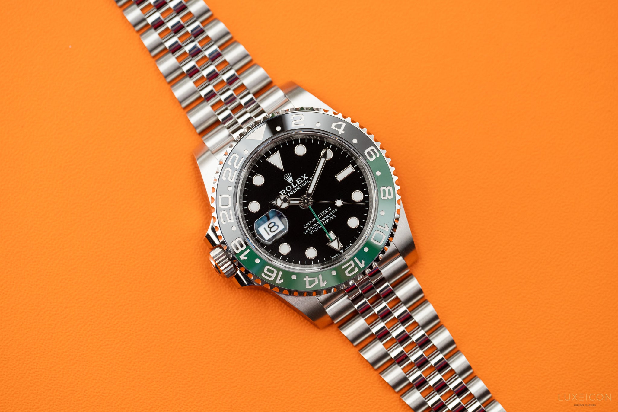 Rolex GMT-Master II Steel Sprite Lefty Jubilee 126720VTNR 2024