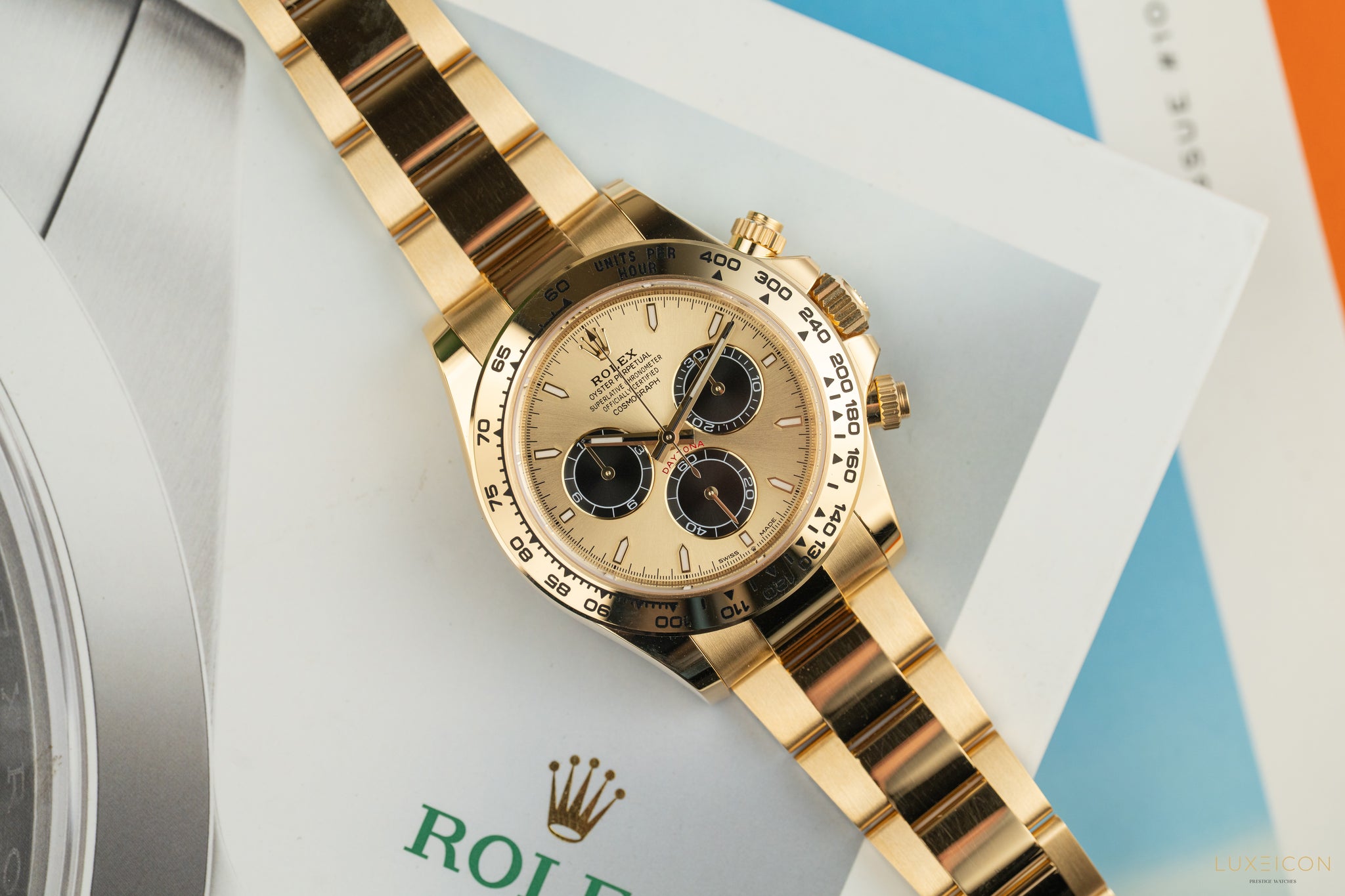 Rolex Cosmograph Daytona 40mm 126508 18K Yellow Gold Pikachu Dial 40mm